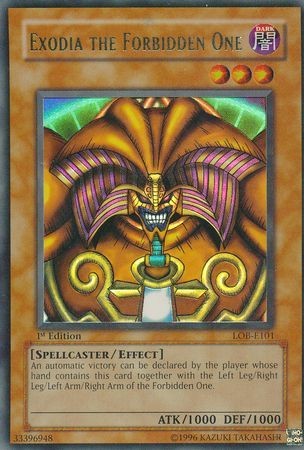 Exodia Forbidden One - Legend of BEWD | Fantàsia