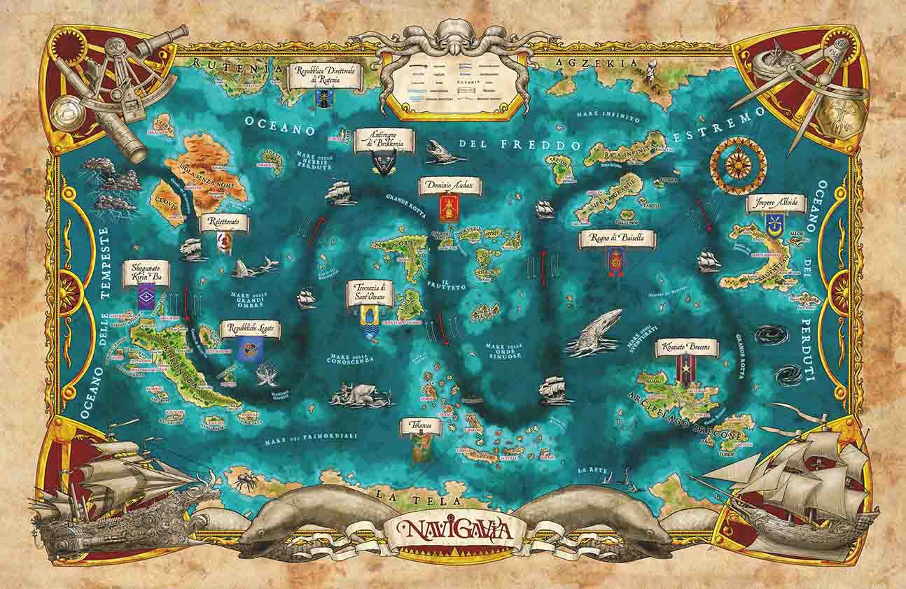 7th Sea - Navigavia - Kit del Game Master | Fantàsia Store