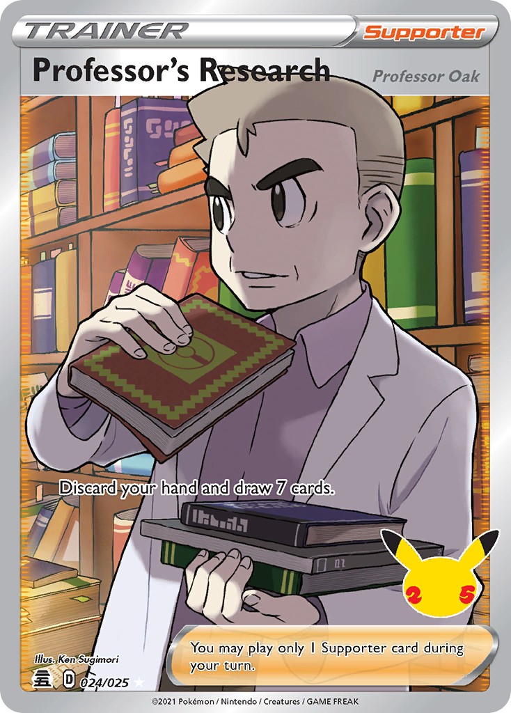 Professor's Research (Prof. Oak) - Celebrations | Fantàsia