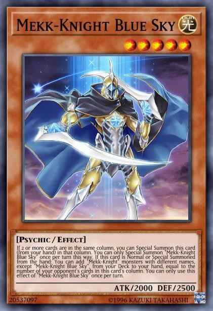 Mekk-Knight Blue Sky - Structure Deck: Beware of Traptrix | Fantàsia