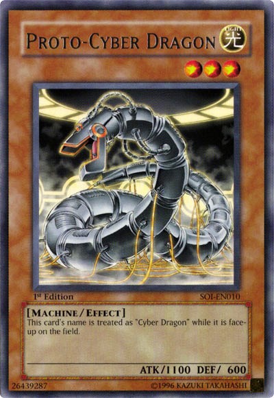 Proto-Cyber Dragon (V.1 - Rare) - Shadow of Infinity | Fantàsia