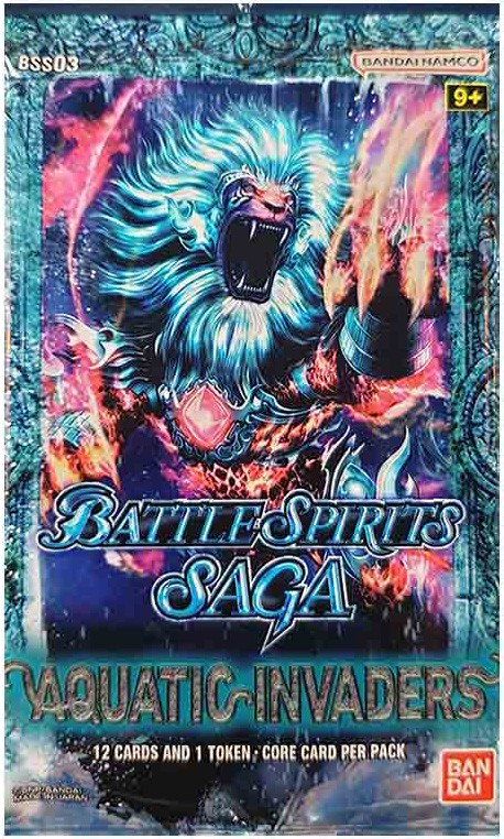 Aquatic Invaders BSS03 - Busta da 12 Carte (ENG) | Fantàsia
