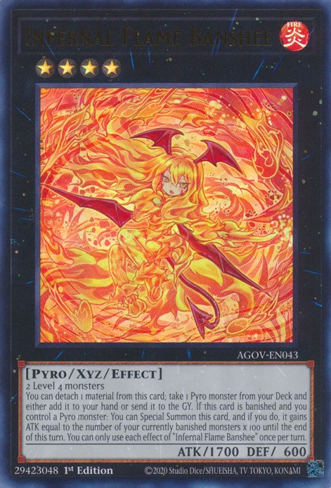 Infernal Flame Banshee (UR) - Age of Overlord | Fantàsia