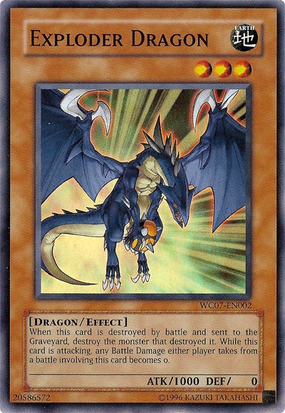 Exploder Dragon - Yu-Gi-Oh! World Championship 2007 promotional cards ...