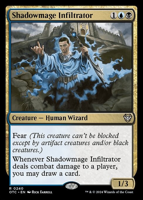 Shadowmage Infiltrator - Outlaws of Thunder Junction Commander | Fantàsia