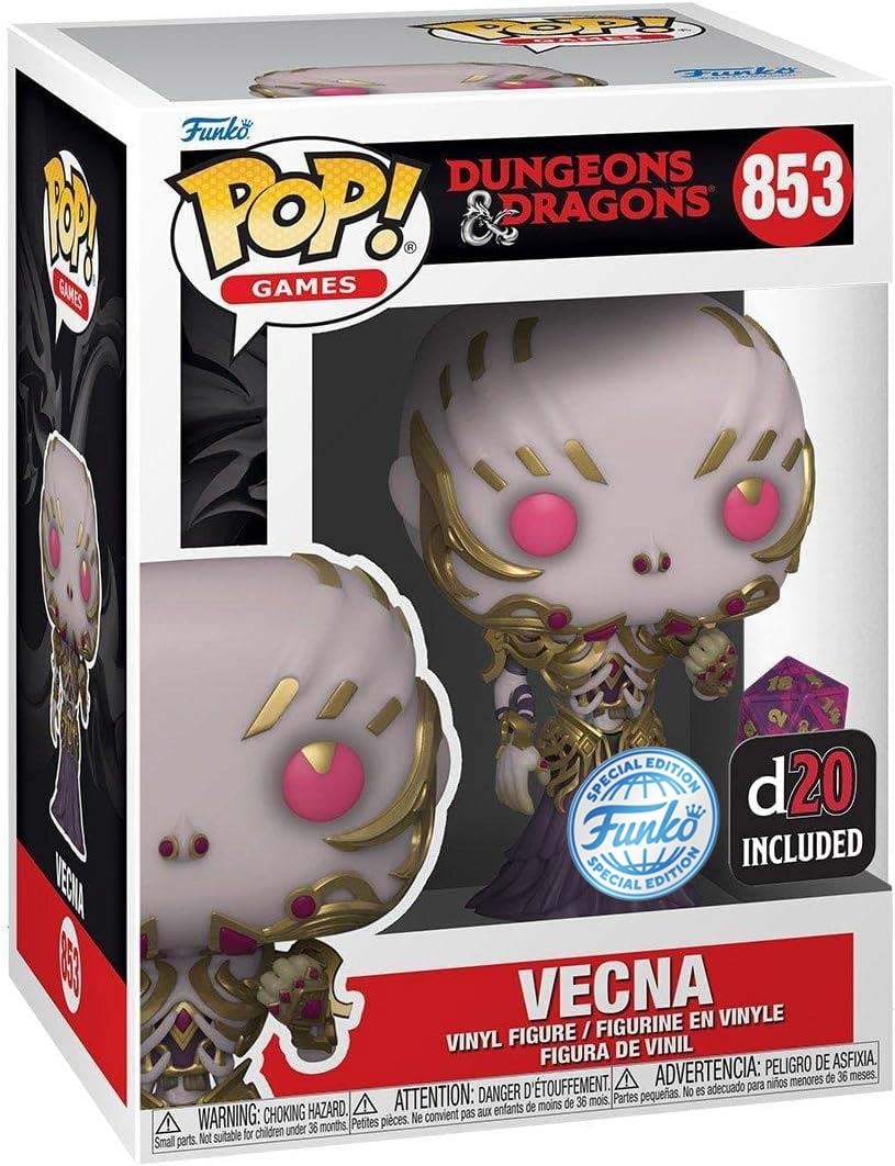 Funko Pop 853 - Vecna (with d20) - D&D (Special) | Fantàsia