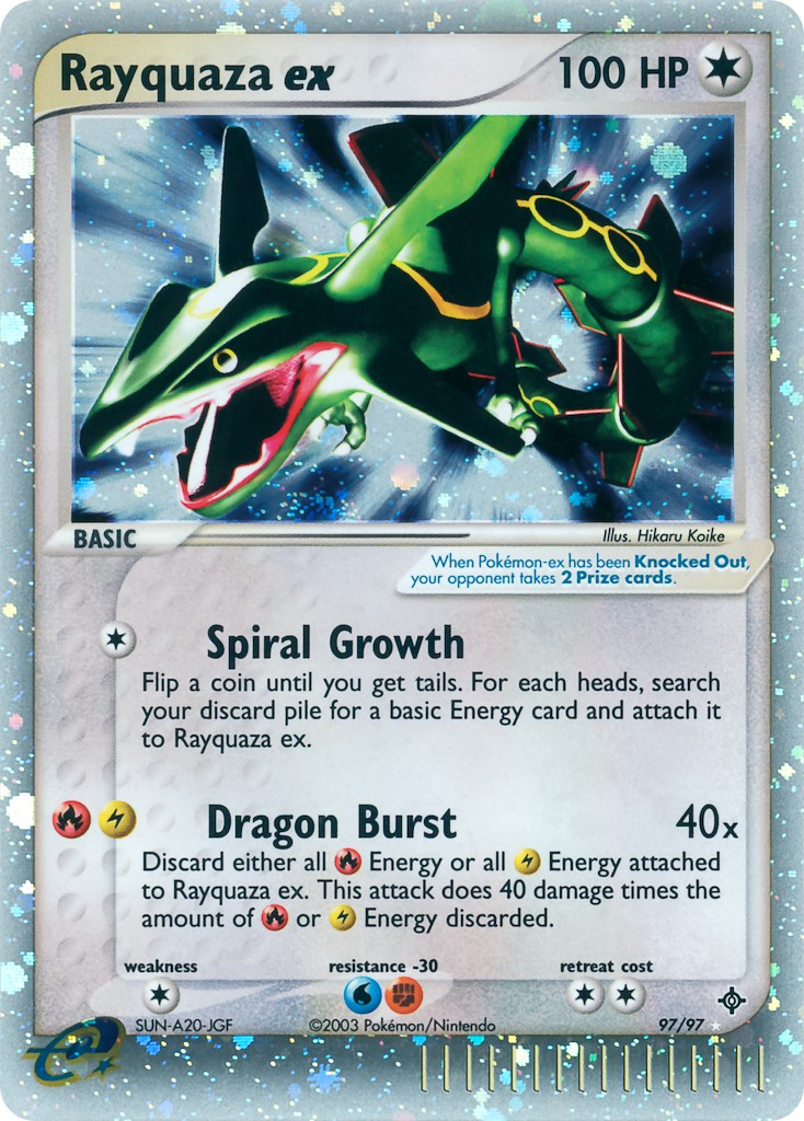 Rayquaza ex - Dragon | Fantàsia