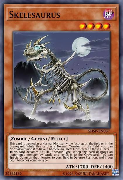 Skelesaurus - Dinosmasher's Fury Structure Deck | Fantàsia