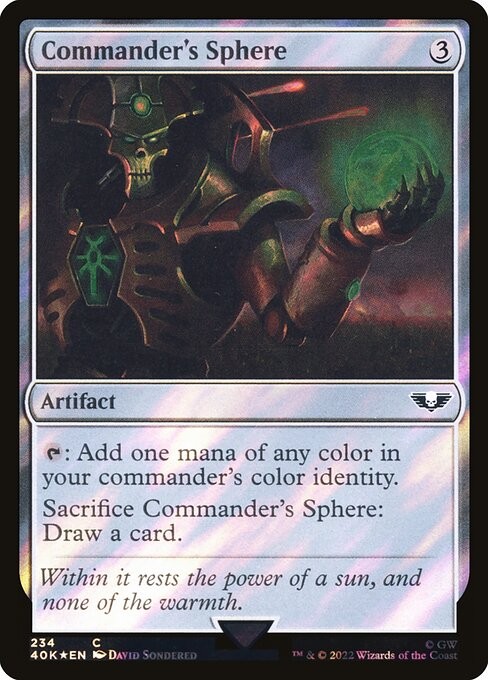 Commander's Sphere - Warhammer 40,000 Commander | Fantàsia Commander's Sphere - Warhammer 40,000 Commander | Fantàsia