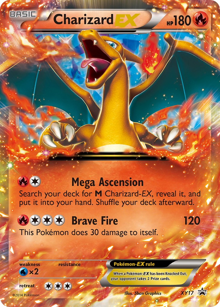 Charizard-EX - XY Black Star Promos | Fantàsia