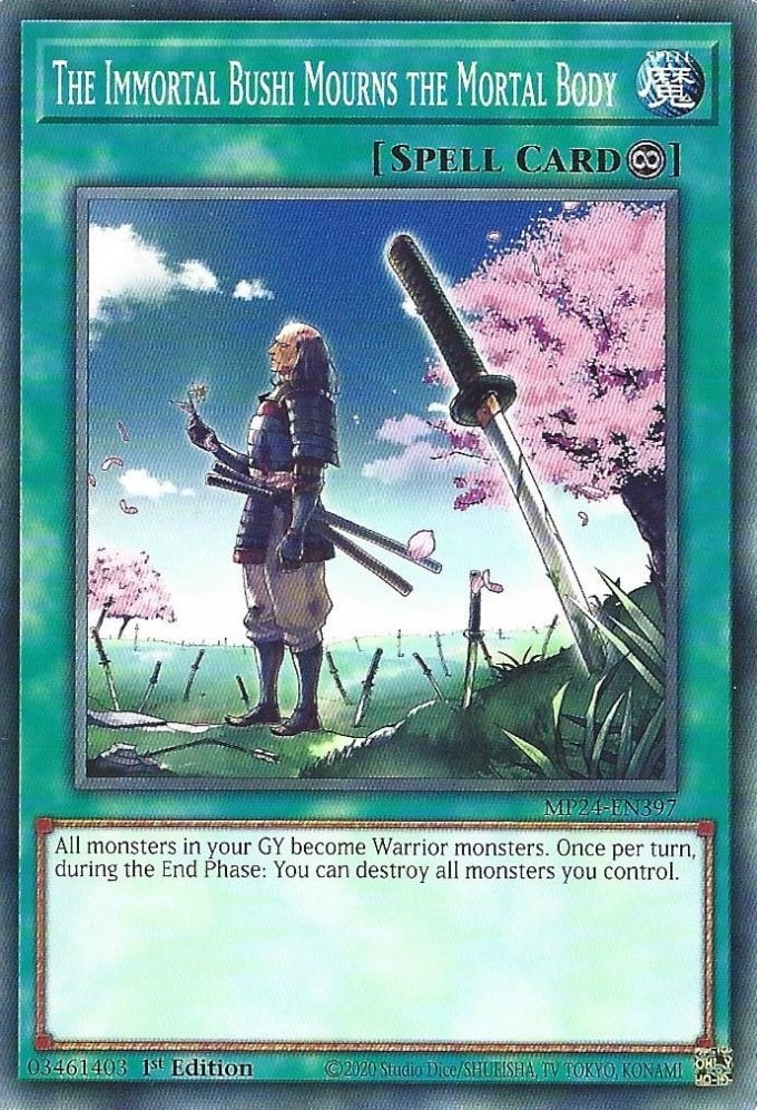 The Immortal Bushi Mourns the Mortal Body - 25th Anniversary Tin ...