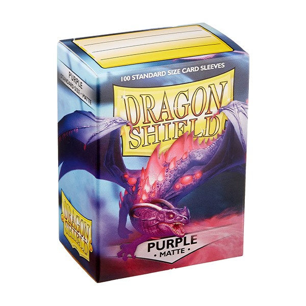 Dragon Shield Purple Matte - 100 bustine Standard| Fantàsia
