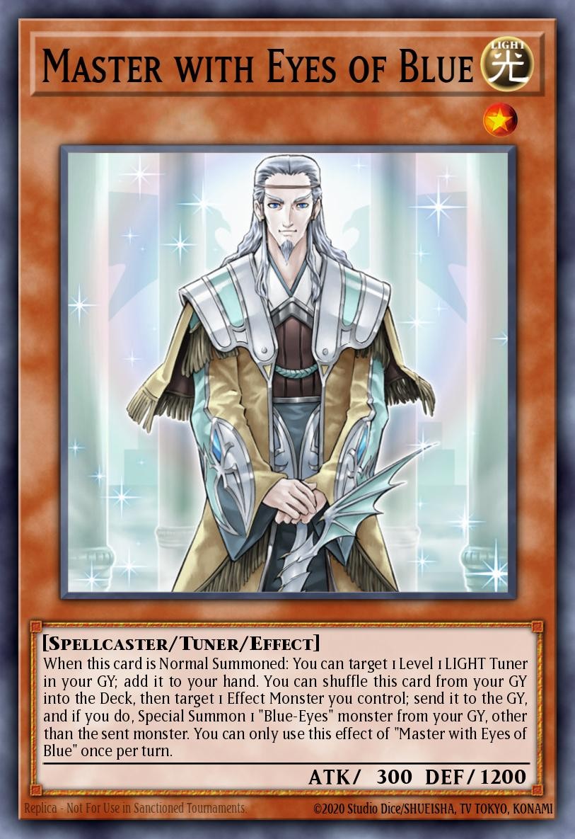 Master with Eyes of Blue - Structure Deck: Blue-Eyes White Destiny ...