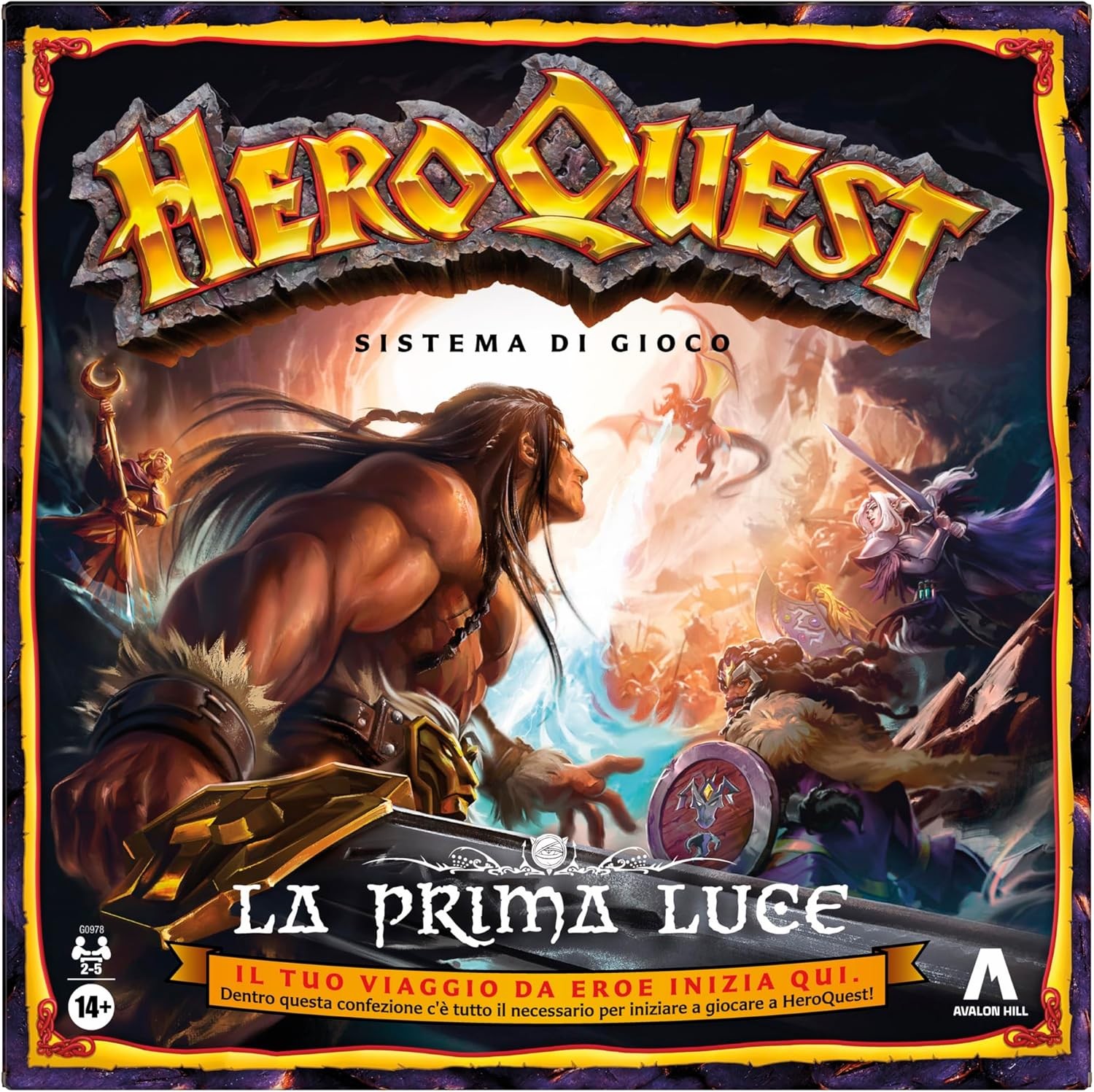 HeroQuest - La Prima Luce (ITA) | Fantàsia Store