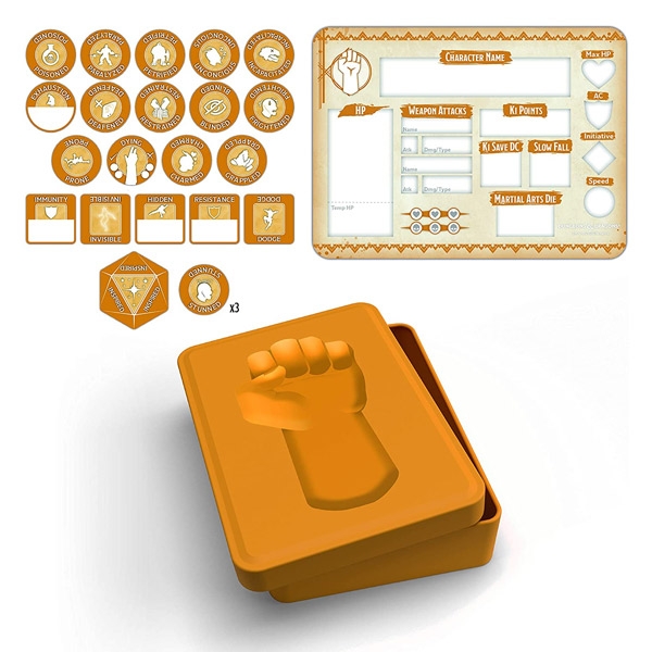 Dungeons & Dragons - Monk Token Set (ENG)