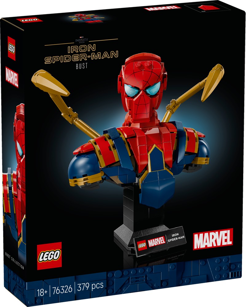 LEGO Marvel - 76326 - Busto di Iron Spider-Man | Fantàsia