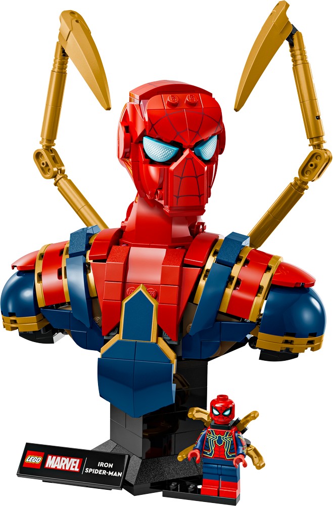 LEGO Marvel - 76326 - Busto di Iron Spider-Man | Fantàsia