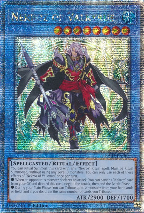 Nekroz of Valkyrus (V.2 - Quarter Century Secret Rare) - Quarter Century Bonanza | Fantàsia