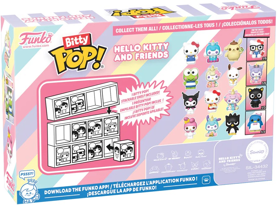 Funko Bitty Pop - Hello Kitty 4 Pack - Series 3 | Fantàsia