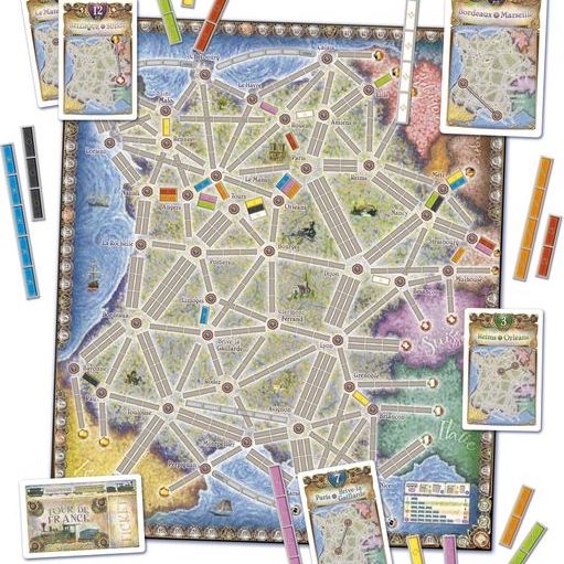 Ticket To Ride - France + Old West (Espansione) | Fantàsia