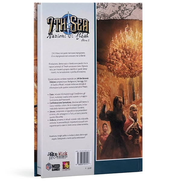 7th Sea - Nazioni Di Théah Vol. 2 (Espansione) - Fantàsia