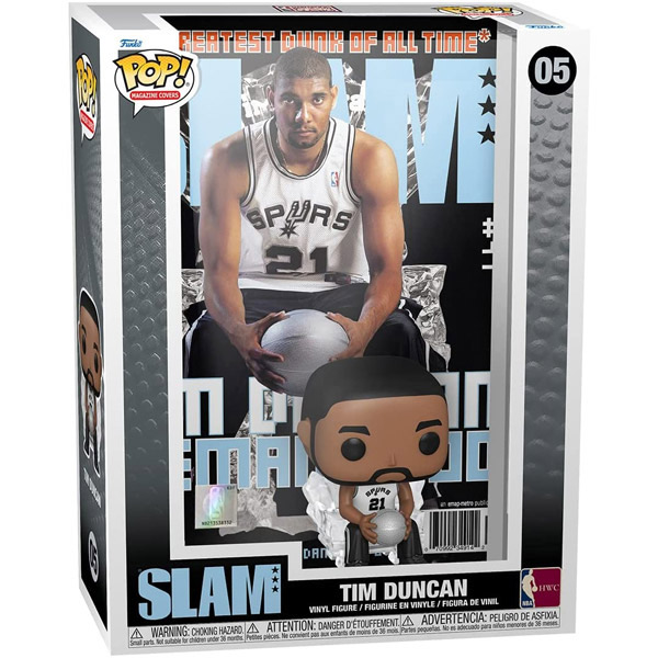 Funko Pop Covers - Tim Duncan - Slam (2a Scelta) | Fantàsia