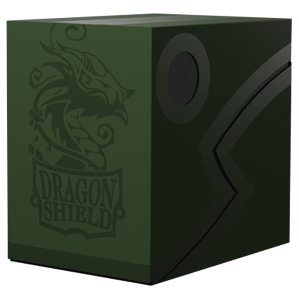 Double Shell - Forest Green/Black Dragon Shield | Fantàsia
