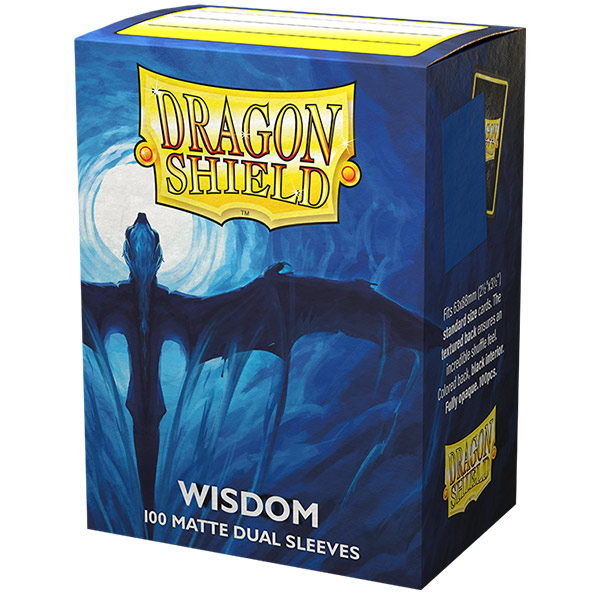 Wisdom - 100 Matte Dual (bustine) - Dragon Shield | Fantàsia