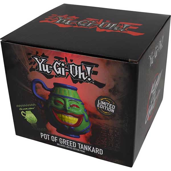 Yu-Gi-Oh! - Pot Of Greed Tankard (Limited) | Fantàsia