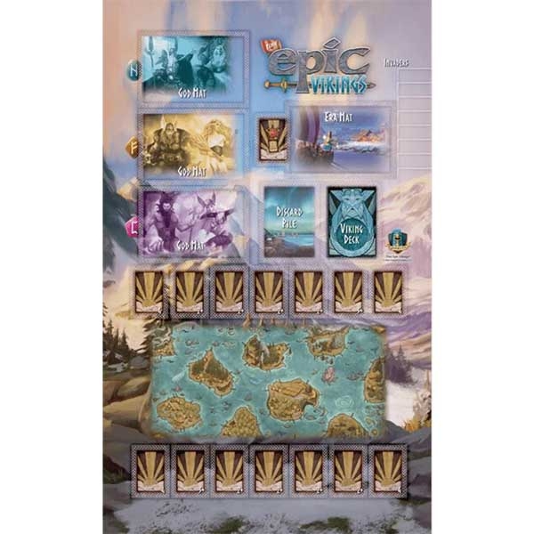 Tiny Epic Vikings - Game Mat (ENG) | Fantàsia Store