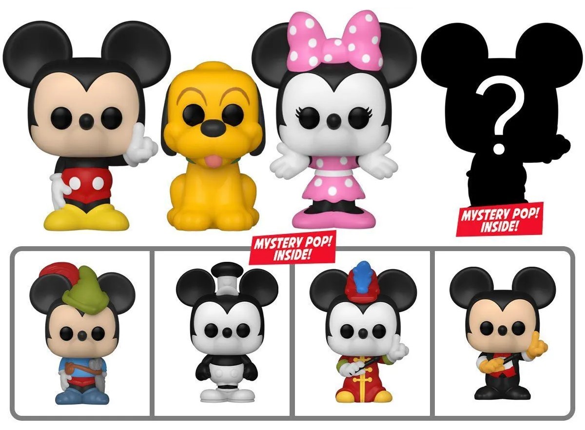 Funko Bitty Pop - Disney 4 Pack - Mickey Mouse | Fantàsia