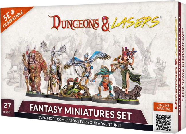 Dungeons & Lasers - Fantasy Miniatures Set | Fantàsia Store