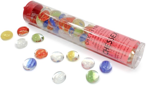 Tubo da 40 Gaming Stones - Assorted Catseye | Fantàsia Store