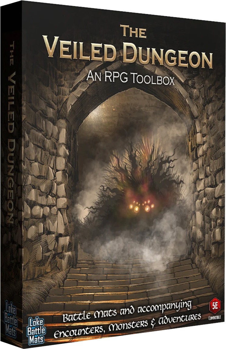 RPG Toolbox - The Veiled Dungeon (ENG) | Fantàsia Store