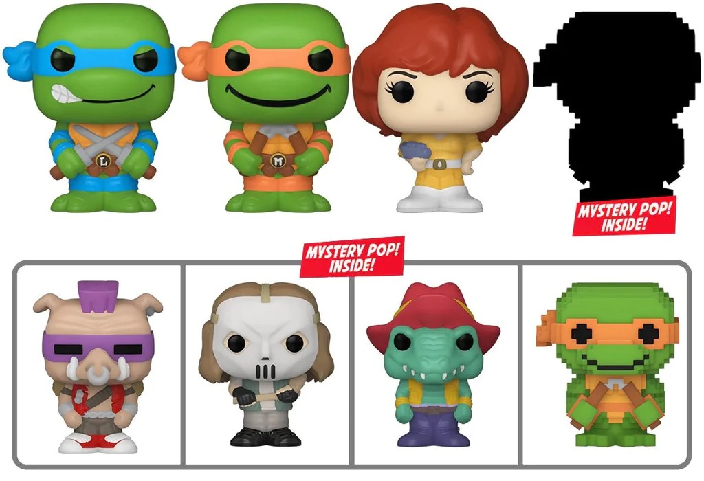 Funko Bitty Pop - TMNT 4 Pack - Leonardo | Fantàsia