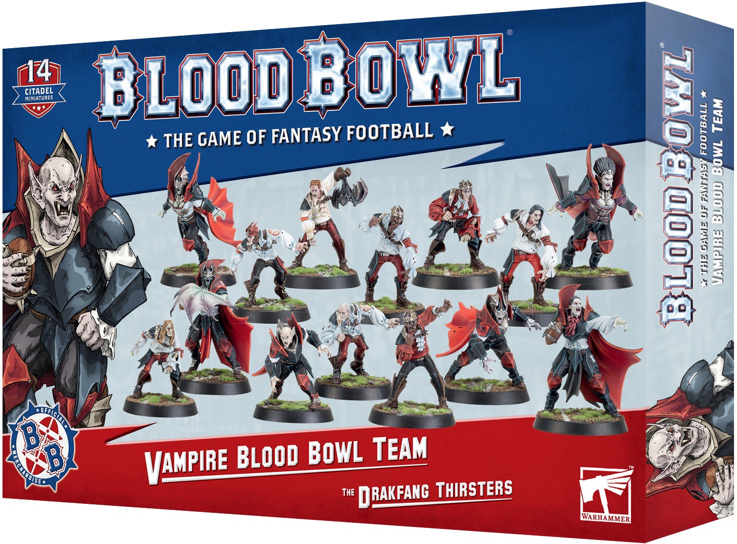 Vampire Blood Bowl Team - The Drakfang Thirster | Fantàsia