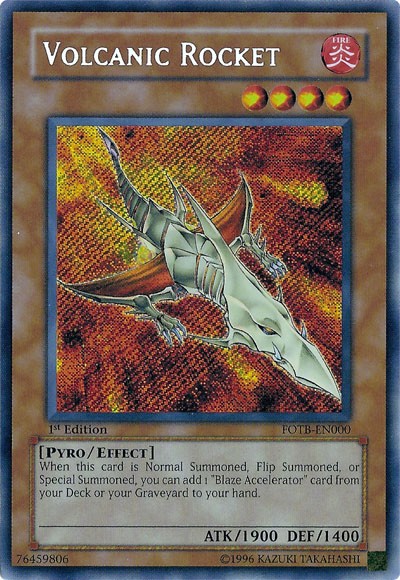 Volcanic Rocket (V.2 - Secret Rare) - Force of the Breaker | Fantàsia