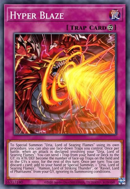 Hyper Blaze - Structure Deck: Sacred Beasts | Fantàsia Store