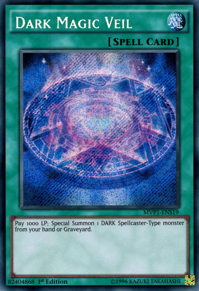 Dark Magic Veil (V.3 - Secret Rare) - Yu-Gi-Oh! The Dark Side of ...