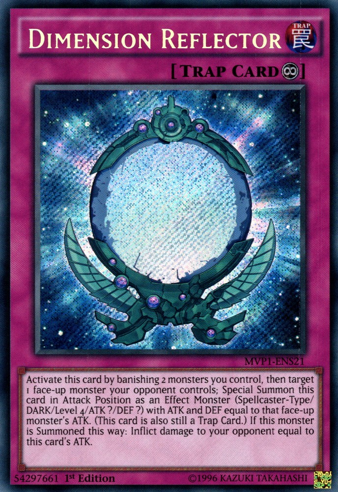 Dimension Reflector (V.3 - Secret Rare) - Yu-Gi-Oh! The Dark Side of ...