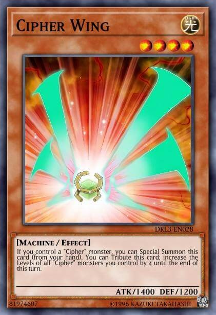 Cipher Wing - Duelist Pack: Dimensional Guardians | Fantàsia Store