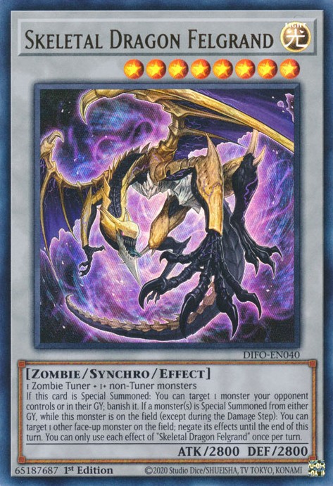 Skeletal Dragon Felgrand - Dimension Force | Fantàsia