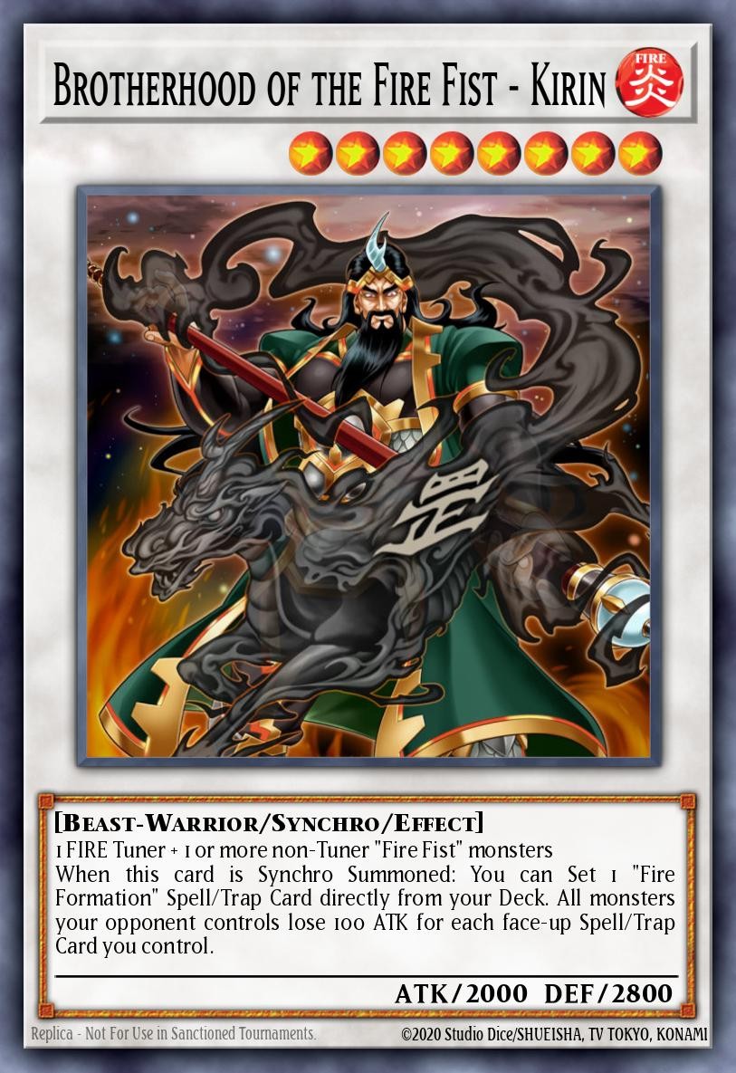 Brotherhood of the Fire Fist - Kirin - Light Jdg | Fantàsia